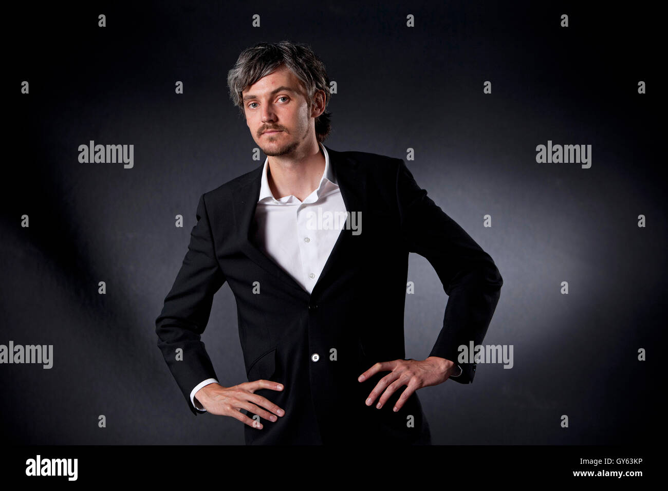 Rob Doyle the Irish author, at the Edinburgh International Book ...