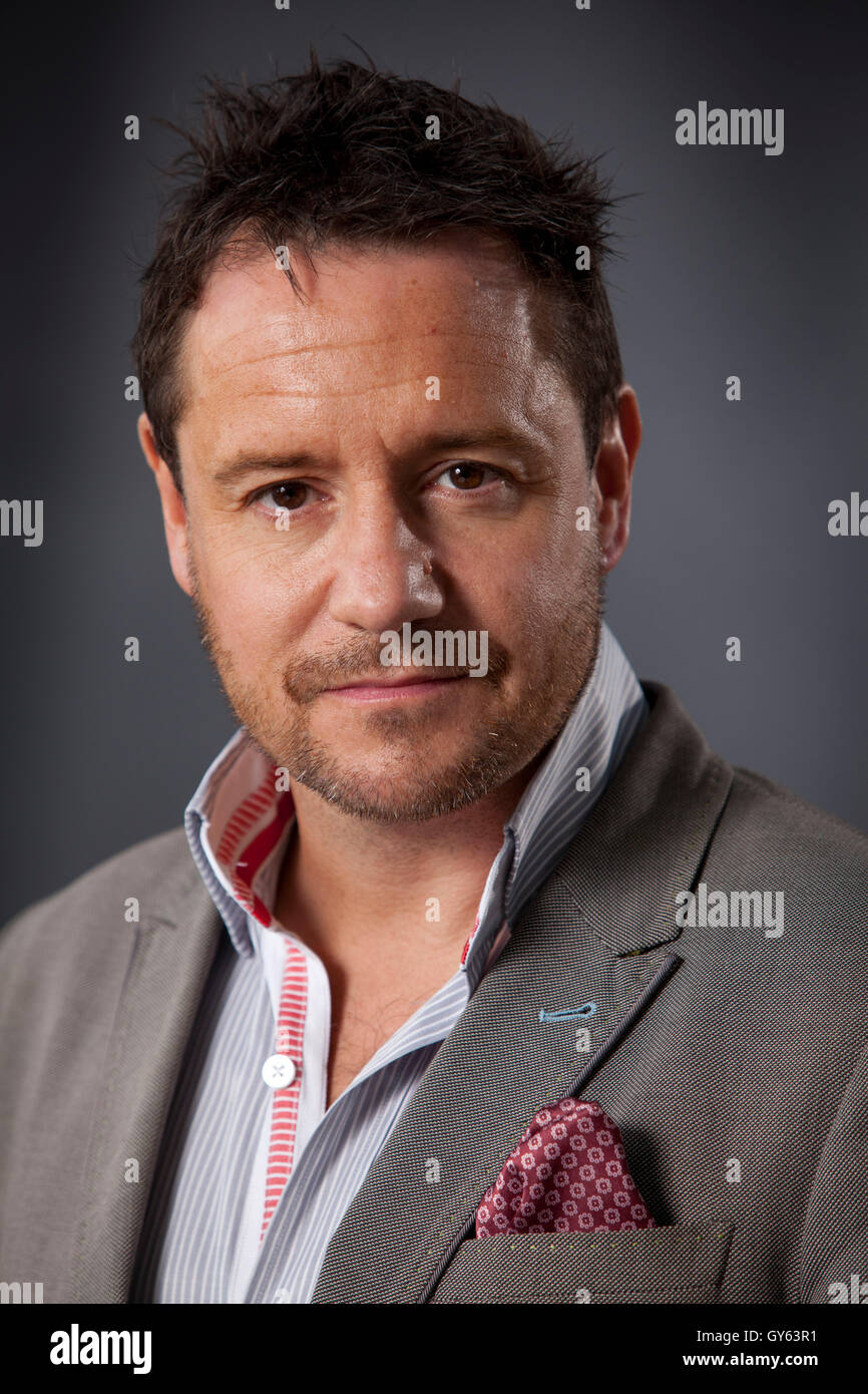 Jon Holmes, the British writer, comedian and broadcaster, at the ...