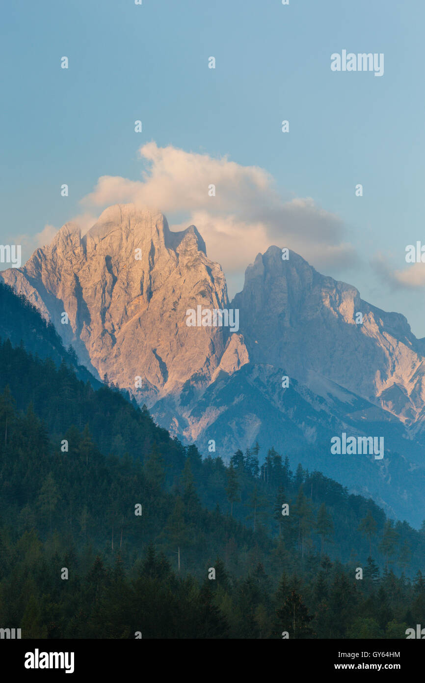 Mountain, Admonter Reichenstein, Nationalpark Gesäuse, Styria, Austria ...