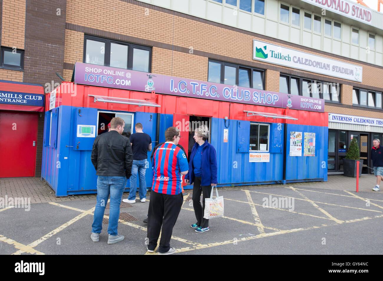 Caledonian stadium ground hi-res stock photography and images - Alamy