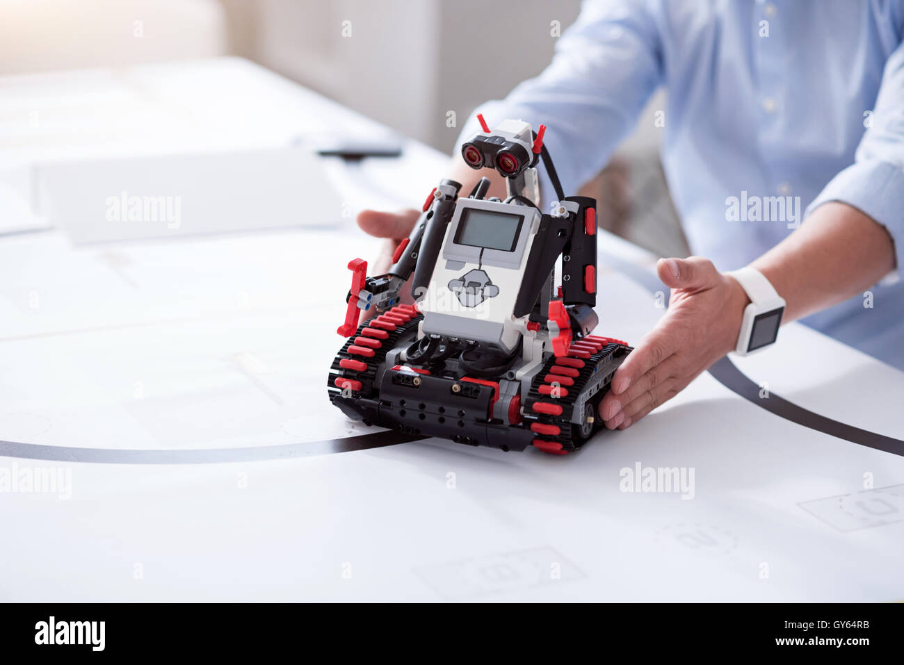 Robots are made to help people Stock Photo - Alamy
