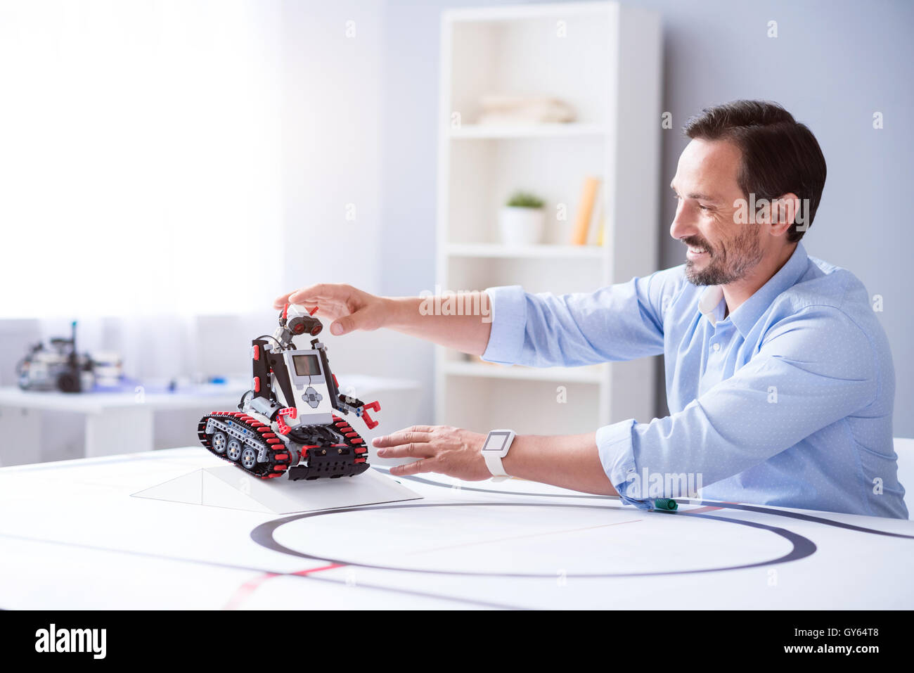Engineer enthusiastic hi-res stock photography and images - Alamy