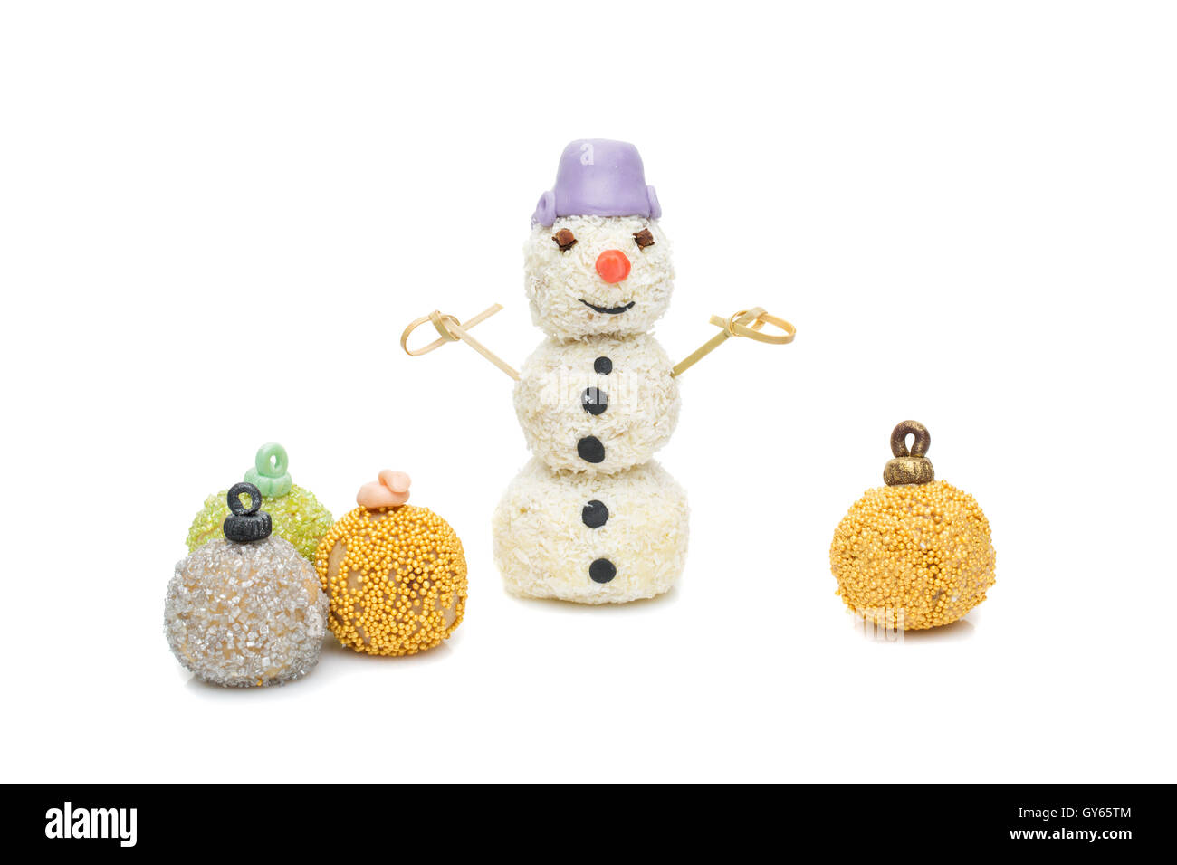 Sweet pops dessert with sprinkles Stock Photo - Alamy