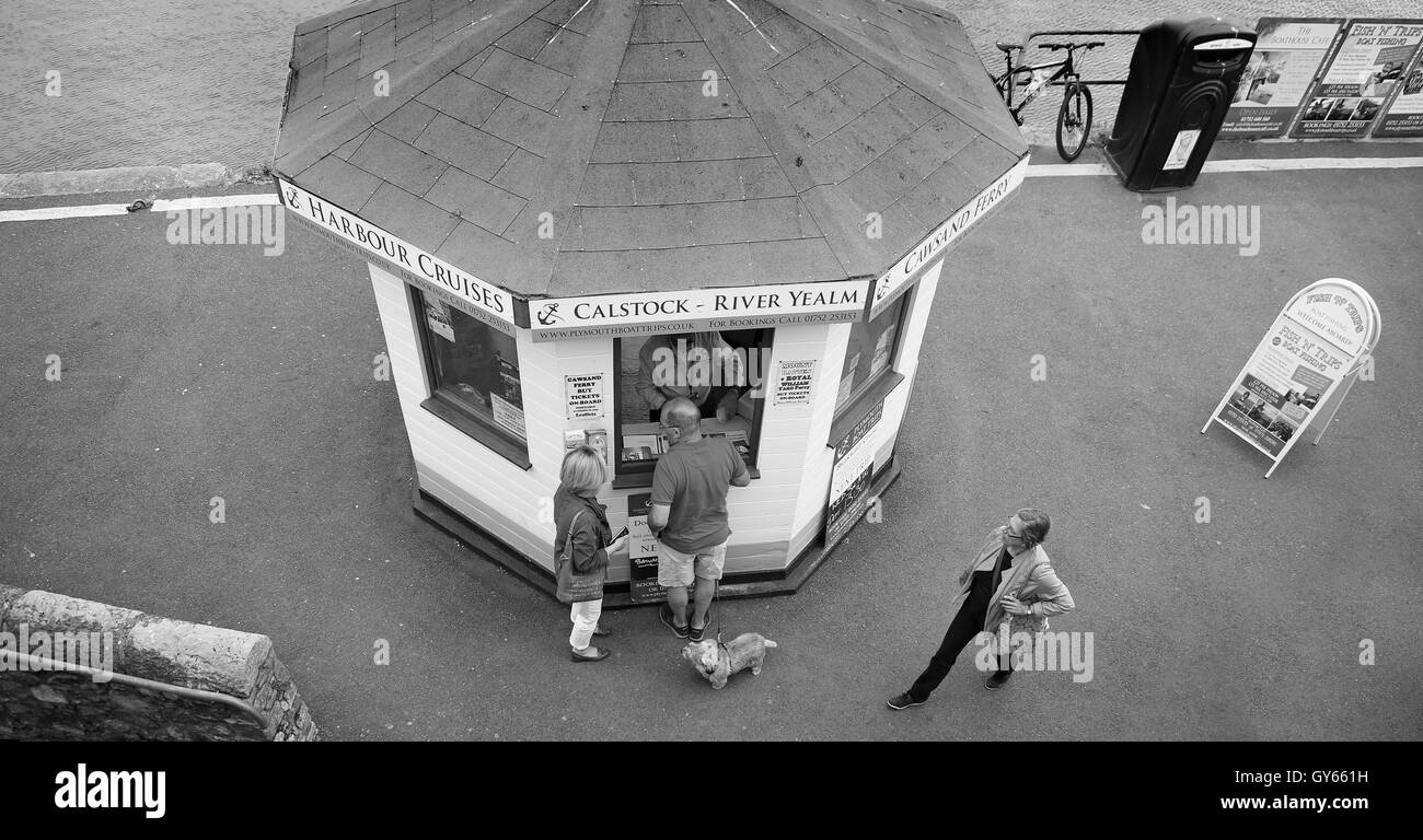 The ticket booth Stock Photo - Alamy