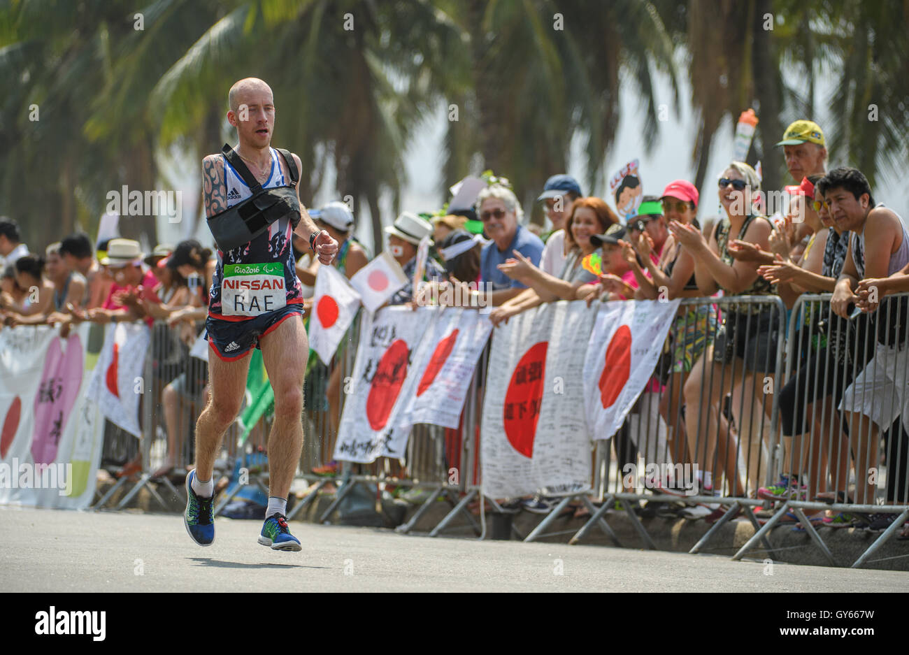 Great Britain's Derek Rae competing in the Men's T46 Marathon during ...