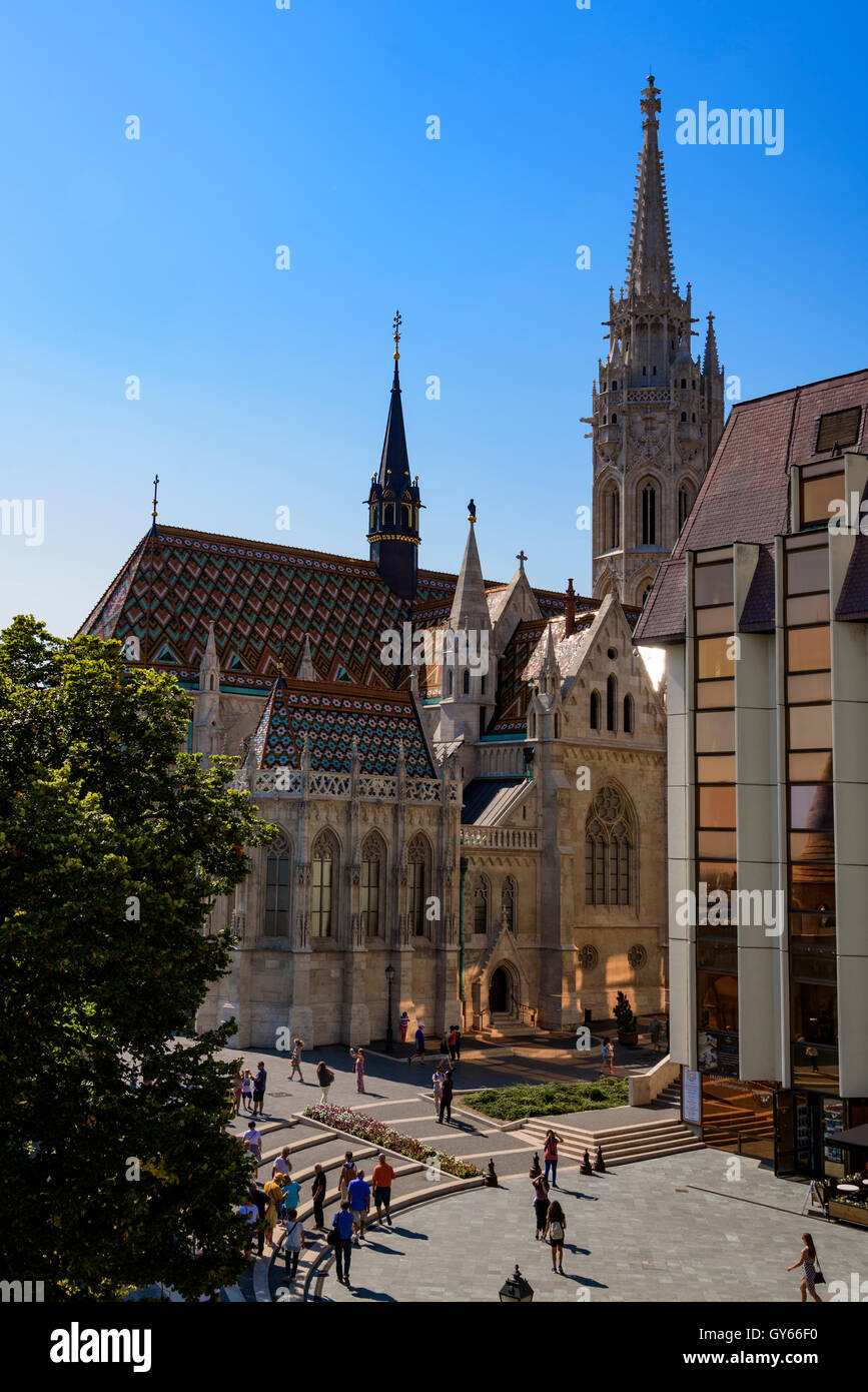 Matthias Church. Church of Our Lady of Buda Stock Photo - Alamy