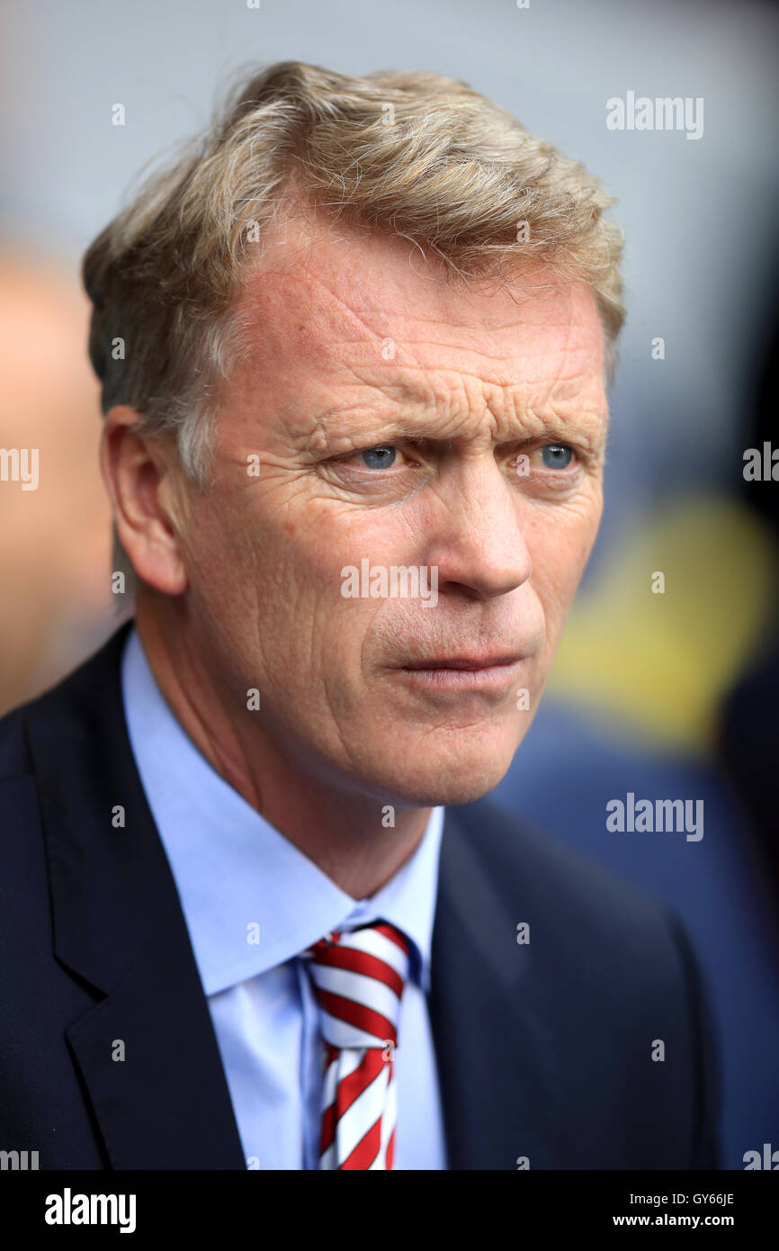 Sunderland manager David Moyes during the Premier League match at White ...
