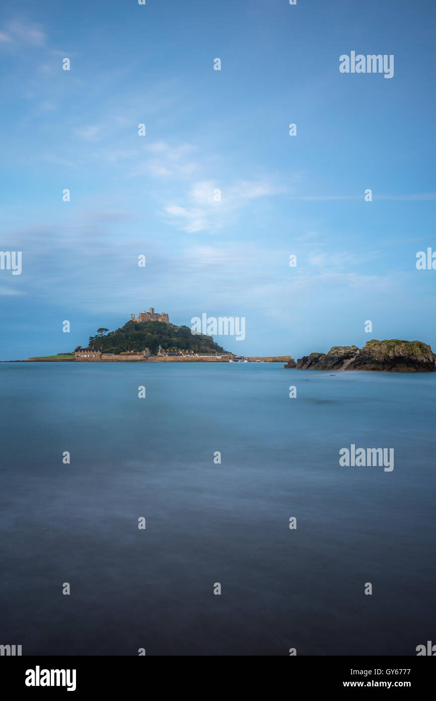 Dawn at St. Michael's Mount, Cornwall Stock Photo - Alamy