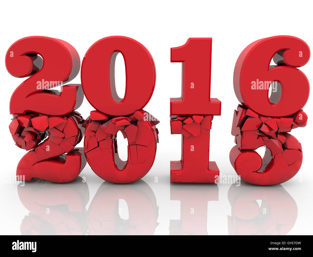 Concept with 2015 and 2016 years Stock Photo - Alamy
