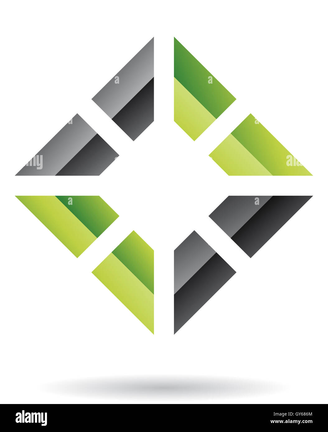 Abstract logo icon and graphic design Stock Photo - Alamy