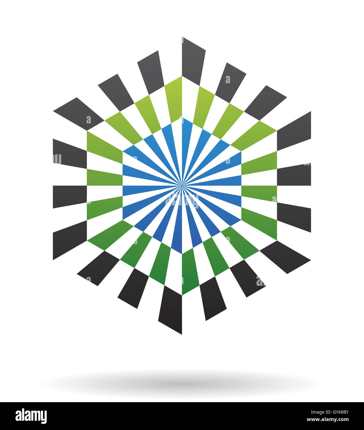 Abstract line logo icon and design element Stock Photo - Alamy