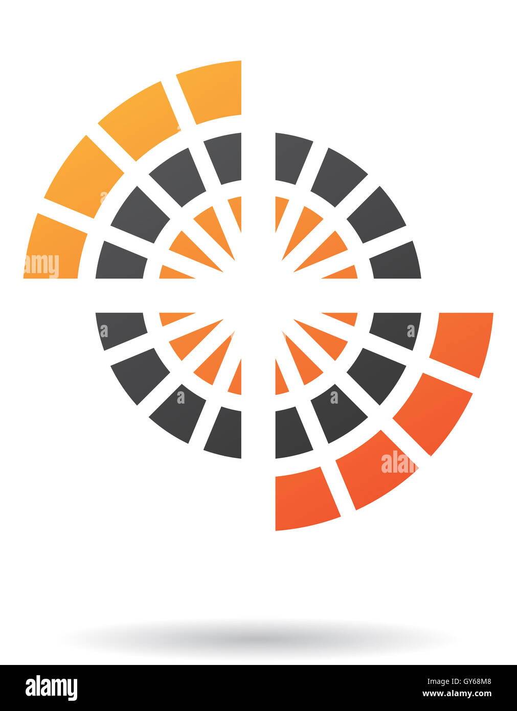 Abstract line logo icon and design element Stock Photo - Alamy