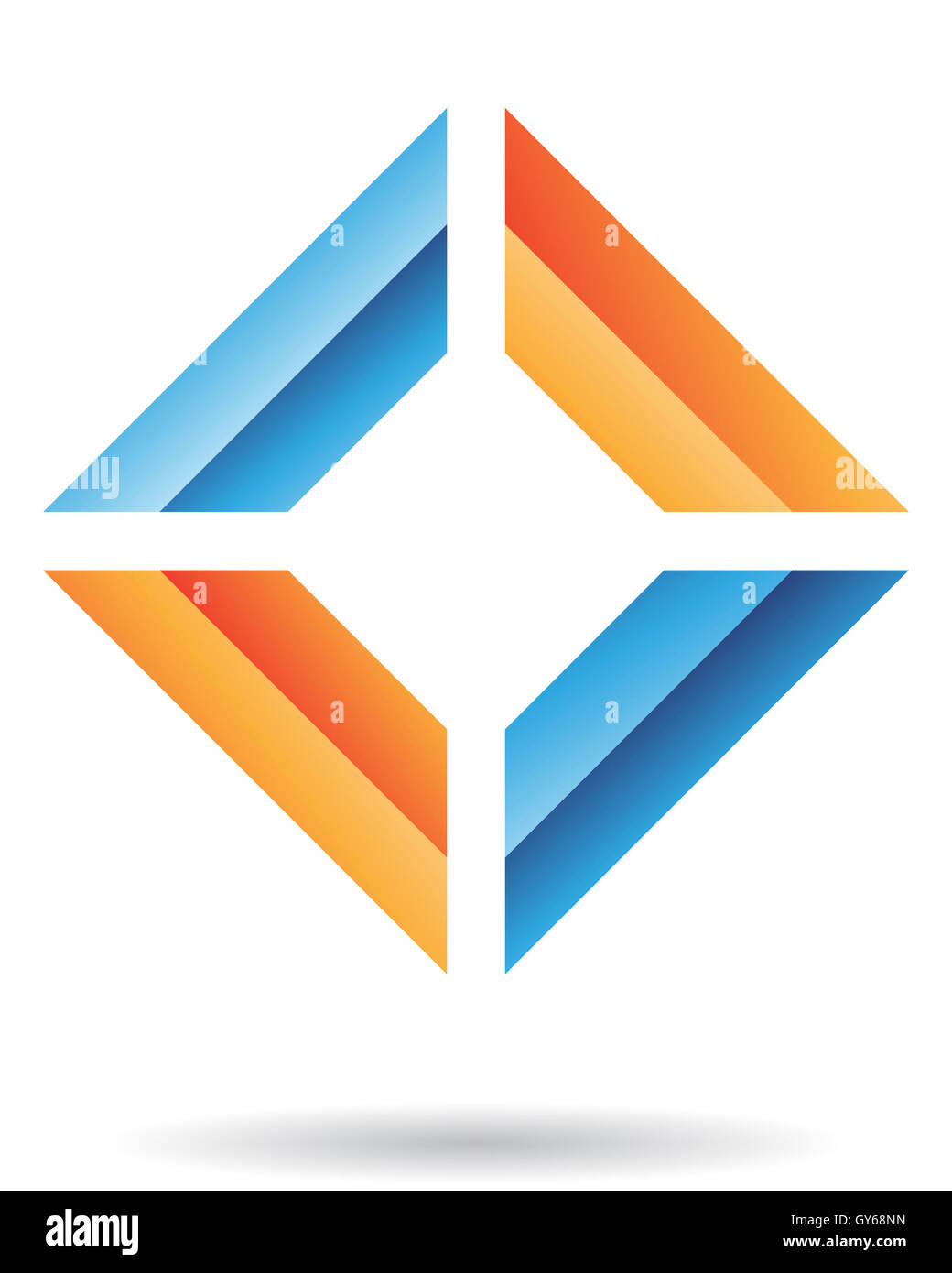 Abstract logo icon and graphic design Stock Photo - Alamy