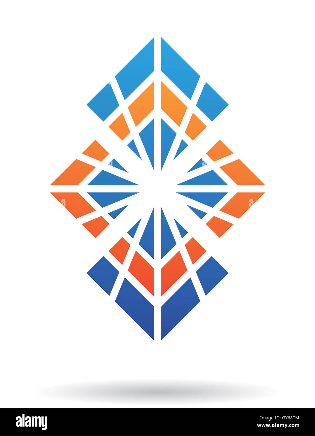 Abstract line logo icon and design element Stock Photo - Alamy