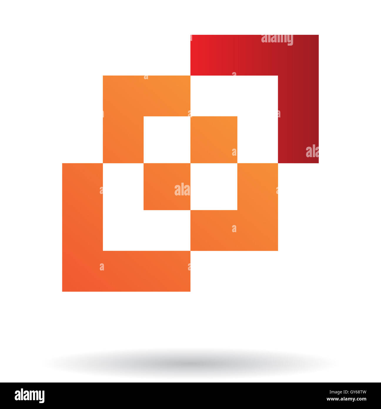 Circular shell design Cut Out Stock Images & Pictures - Alamy