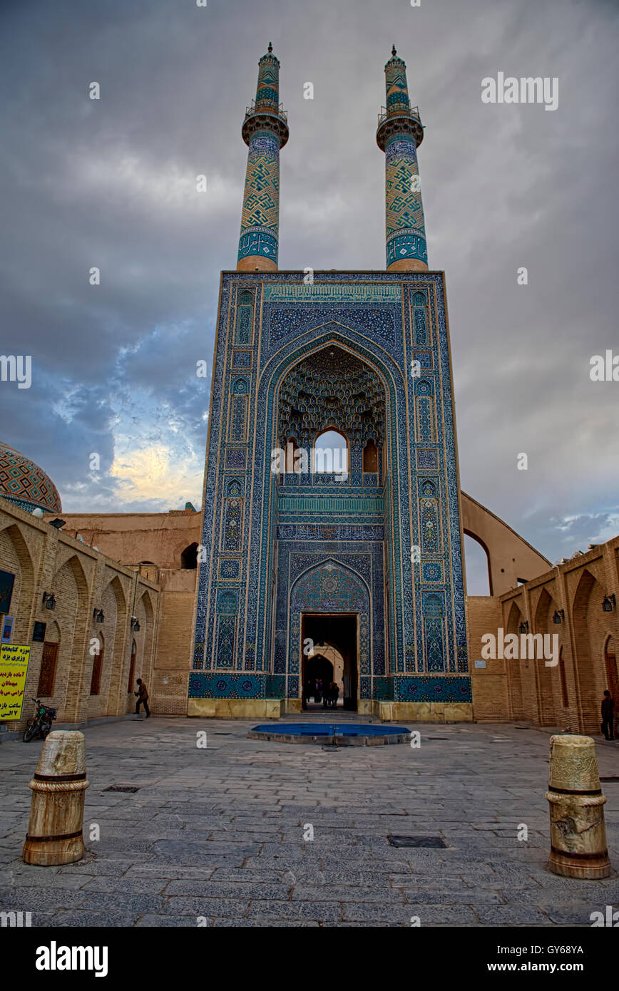 Jame mosque of yazd hi-res stock photography and images - Alamy