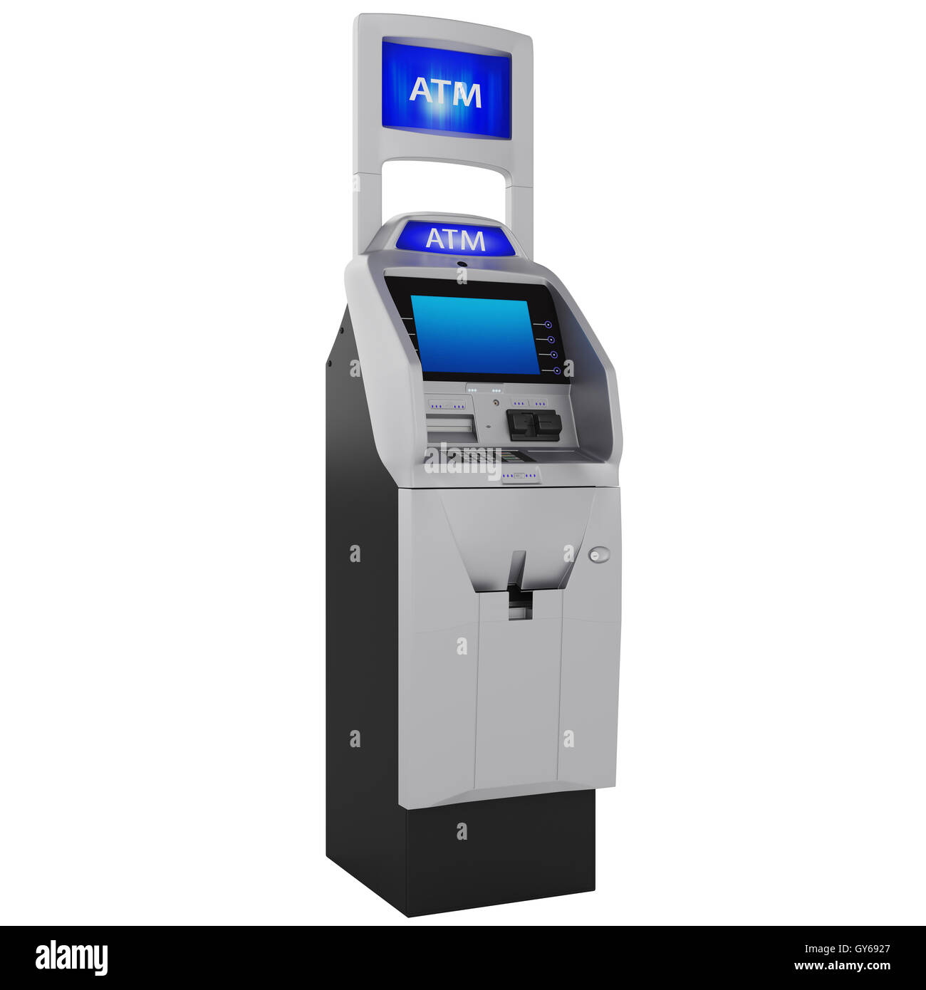 Monitor terminal displays Stock Photo - Alamy