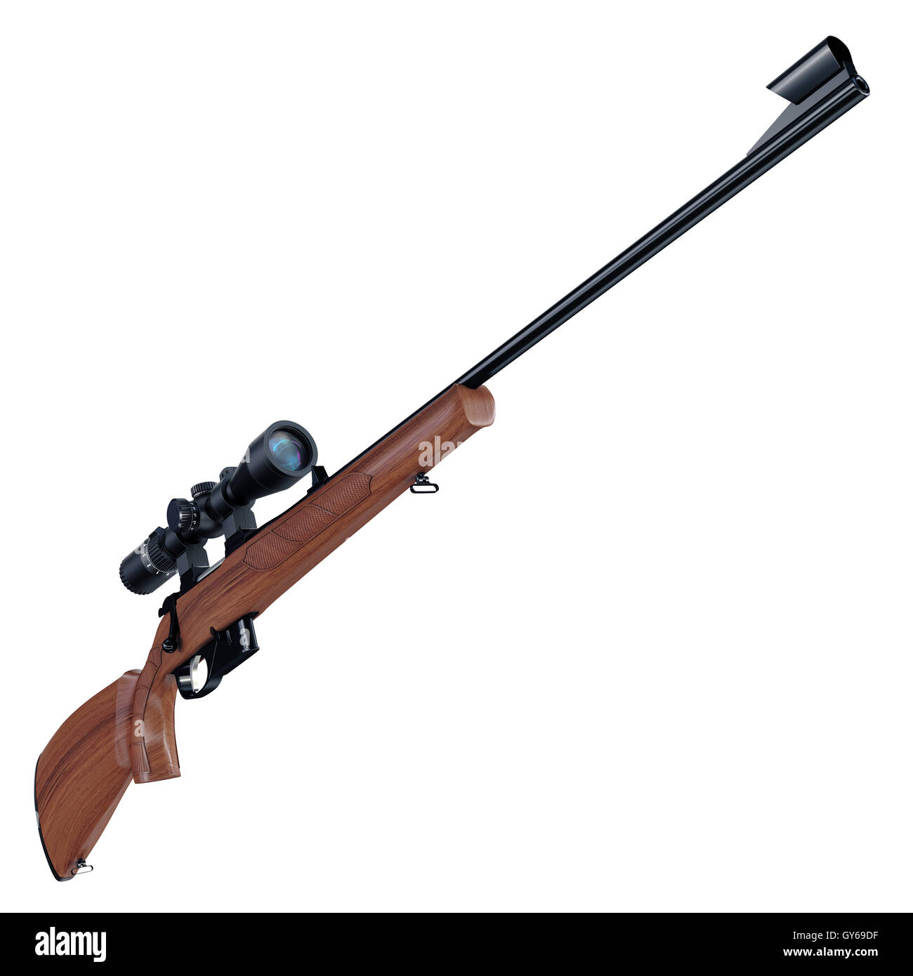 Old assault gun Stock Photo - Alamy