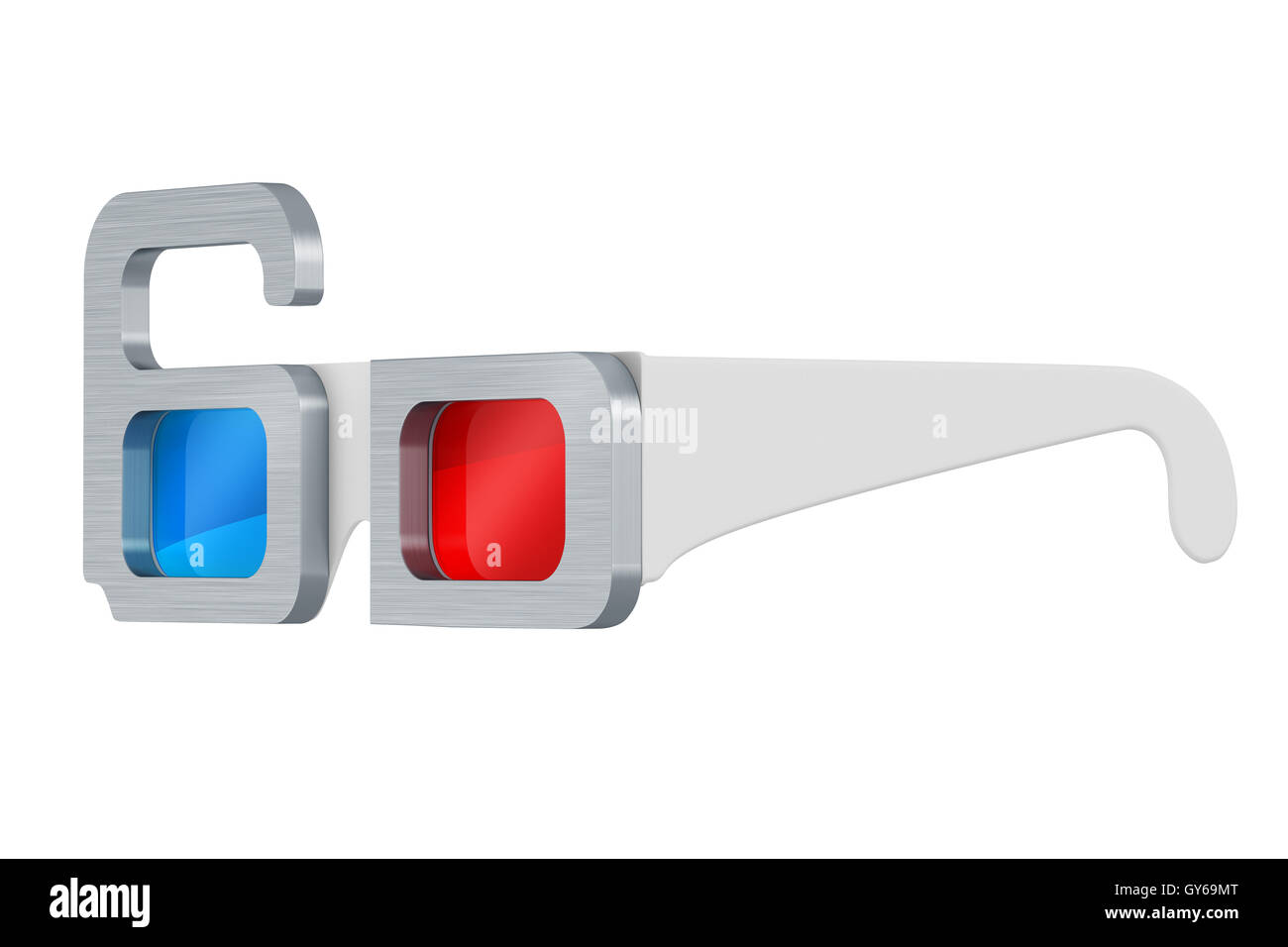 3d paper glasses hi-res stock photography and images - Alamy