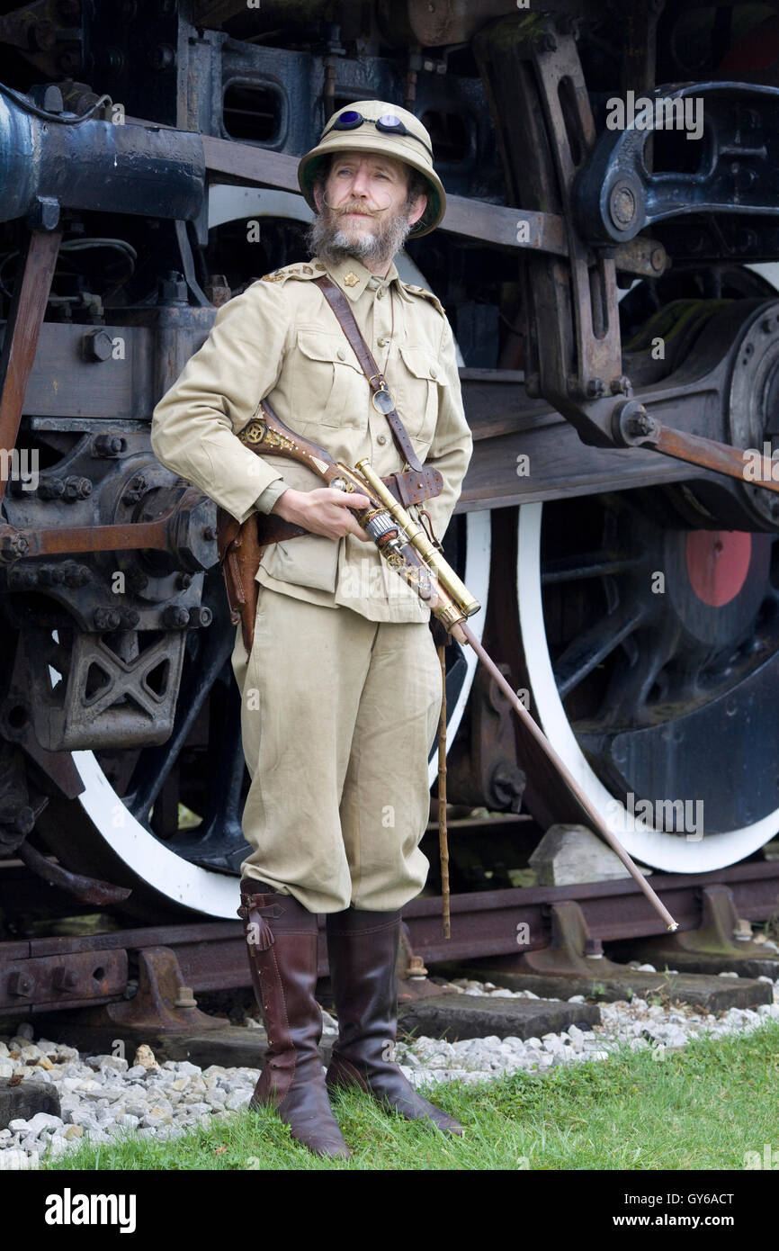 Steam punk costume hi-res stock photography and images - Alamy