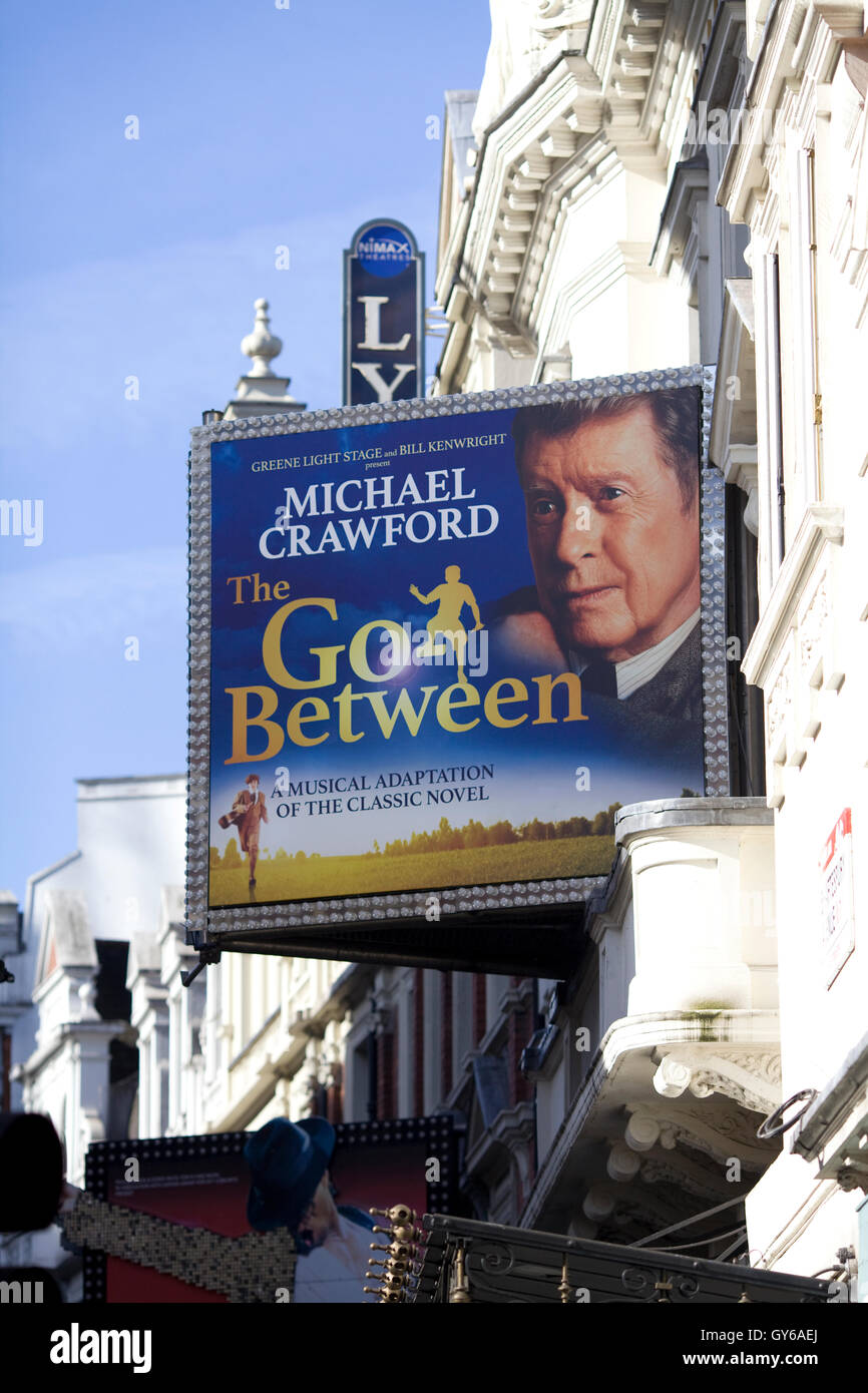 West end play musical advertisement poster hi-res stock photography and ...