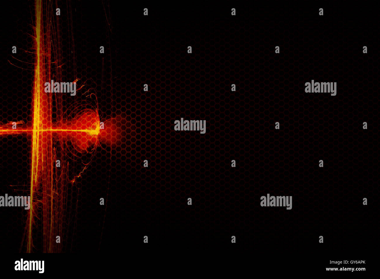 red and gold metallic mesh and light energy digital background texture ...