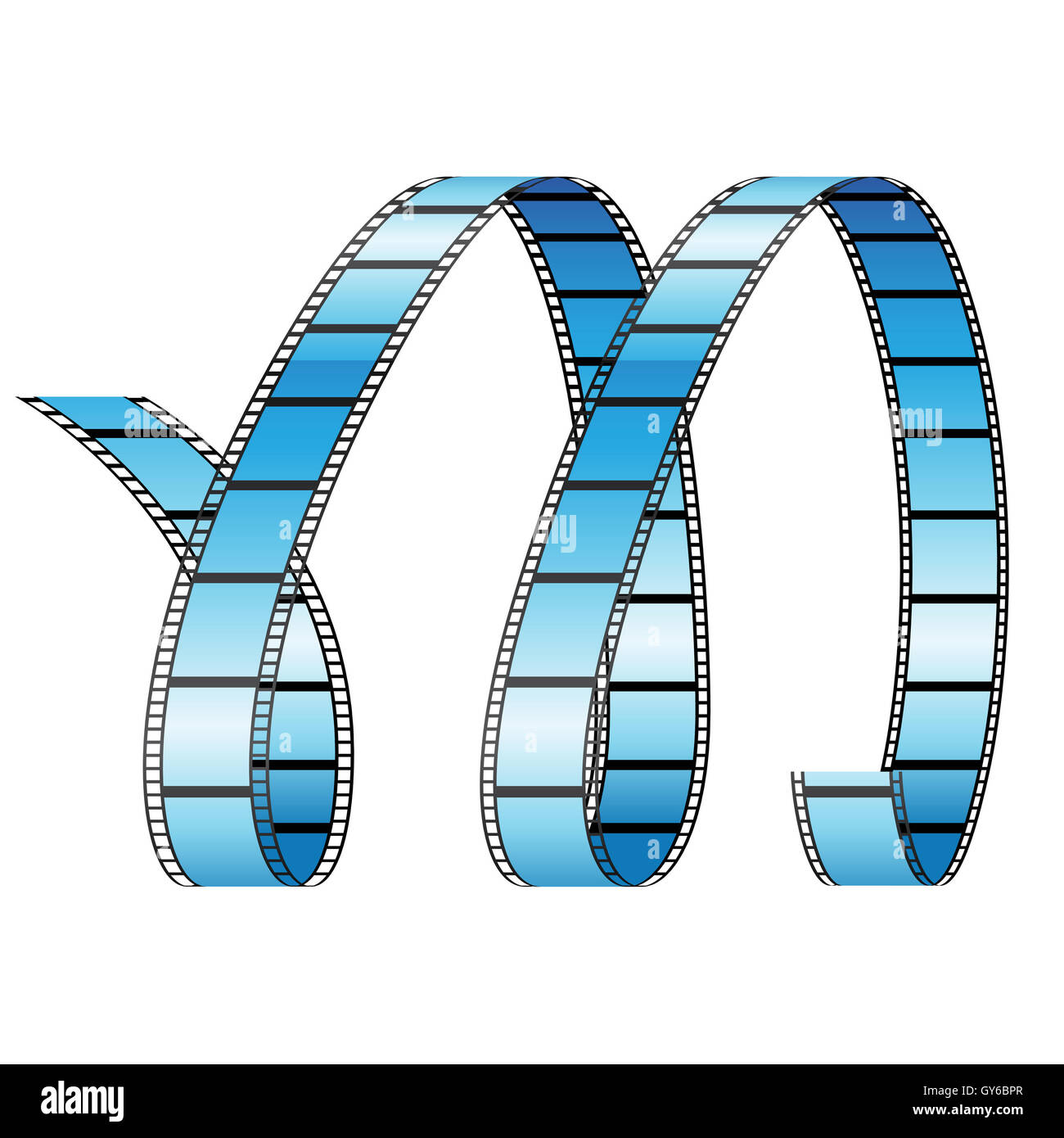 Film letter logos hi-res stock photography and images - Alamy
