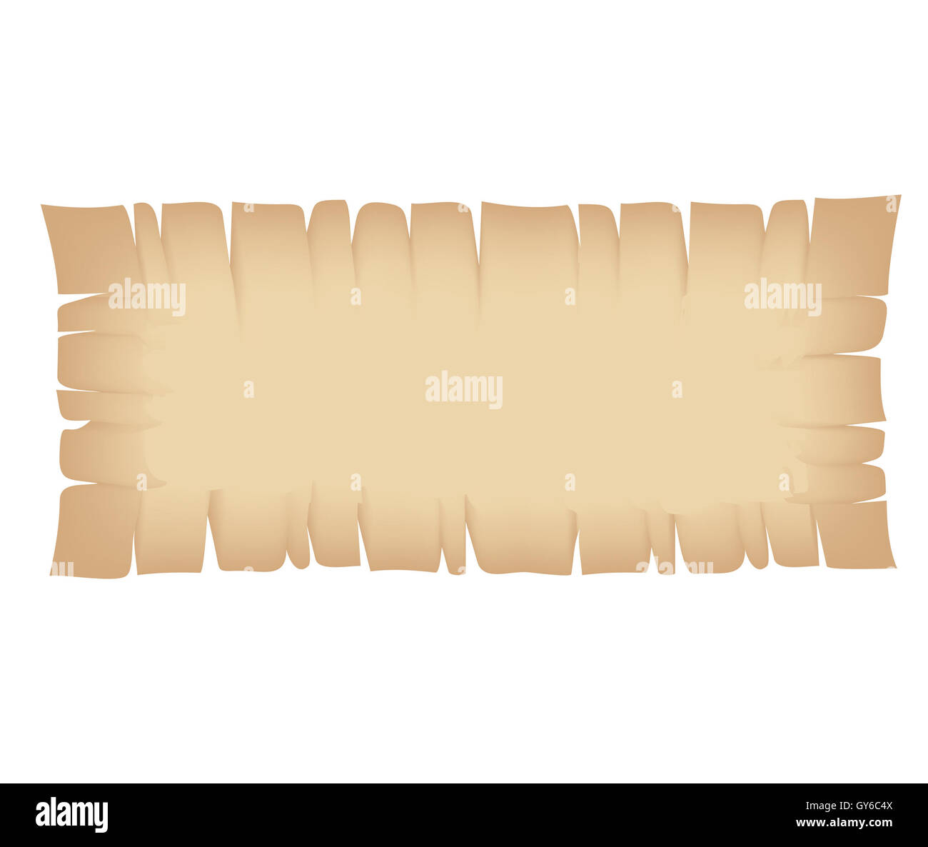 Ripped paper frame rectangle hi-res stock photography and images - Alamy