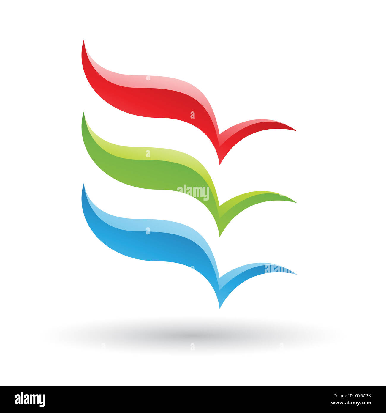 Icons Logo Logos Shape Blue Red High Resolution Stock Photography and ...