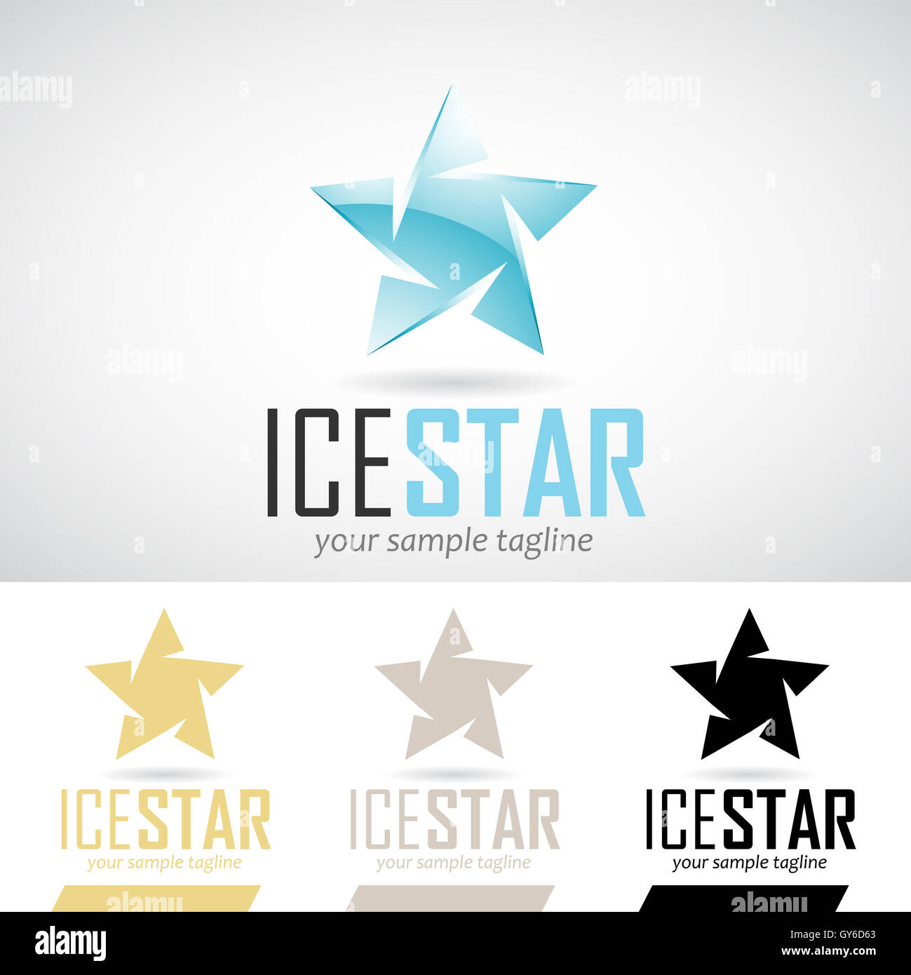 Ice tech logo hi-res stock photography and images - Alamy