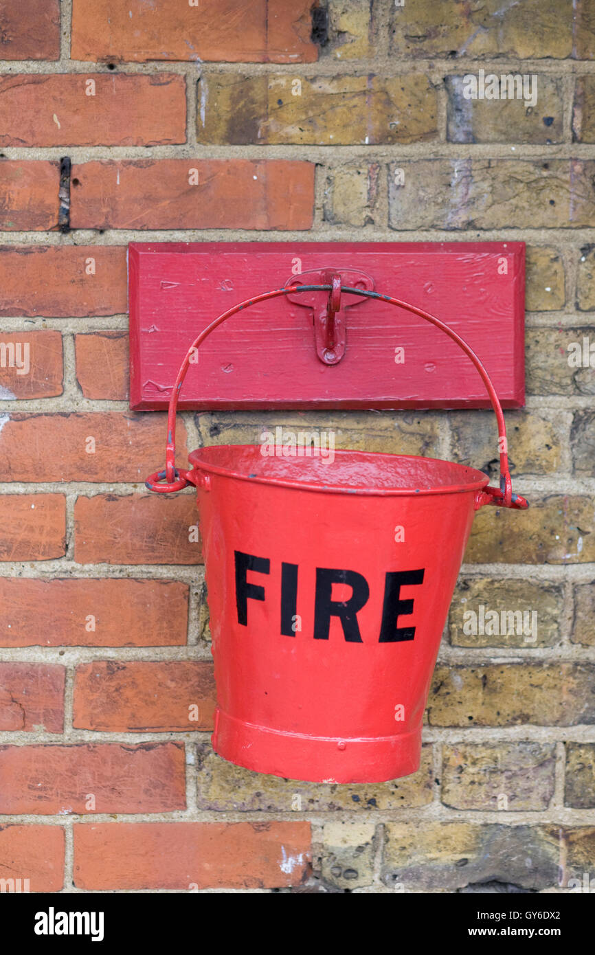 1940s fire buckets hi-res stock photography and images - Alamy