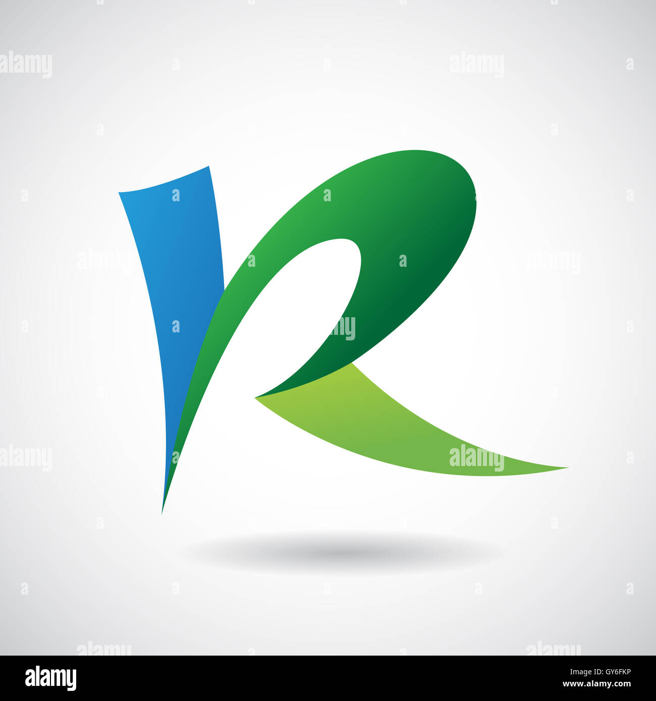 Design Concept of a Colorful Stock Logo Icon of Letter R, Vector ...