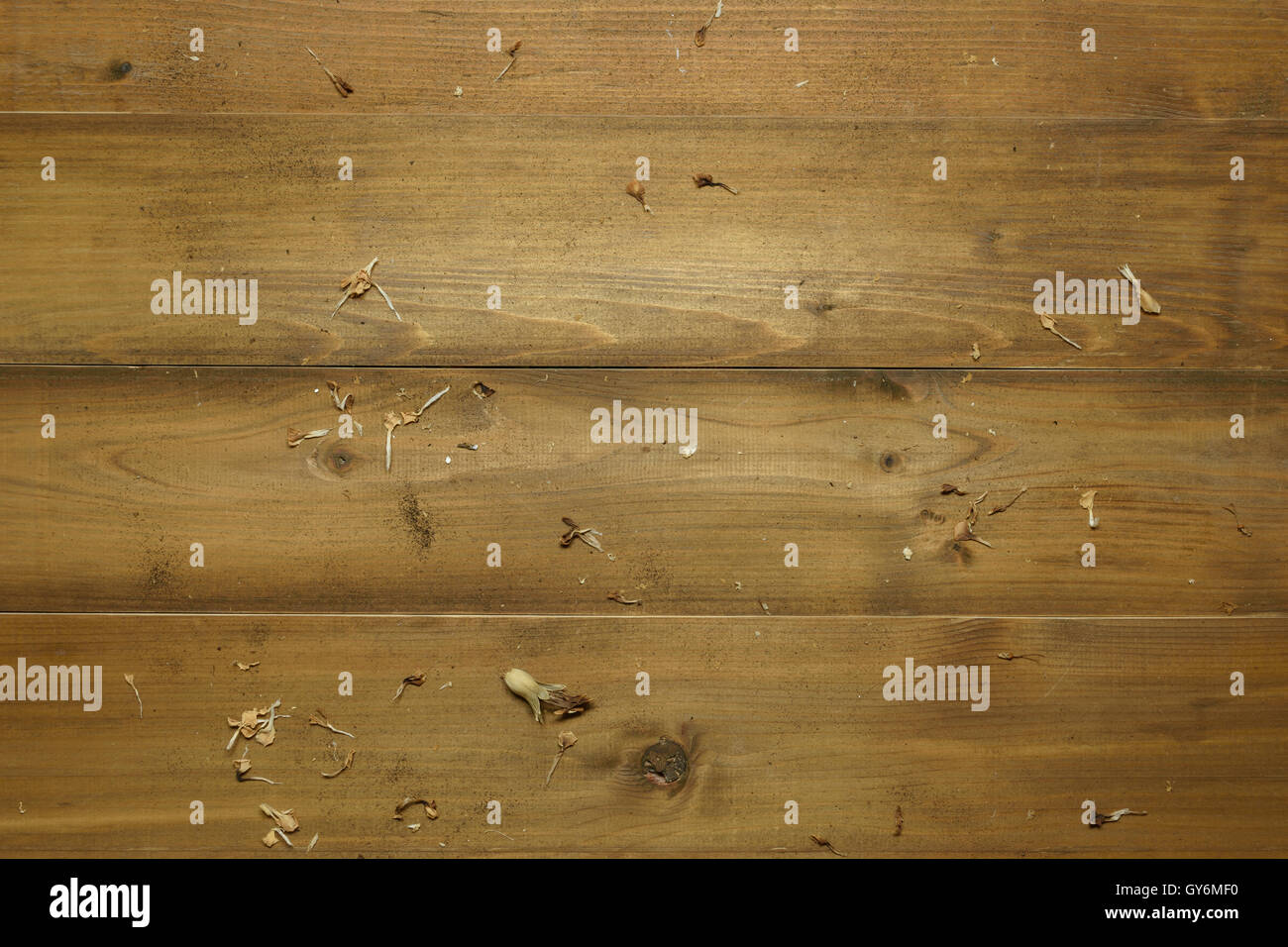 old natural wooden background or backdrop with dry pollen Stock Photo ...