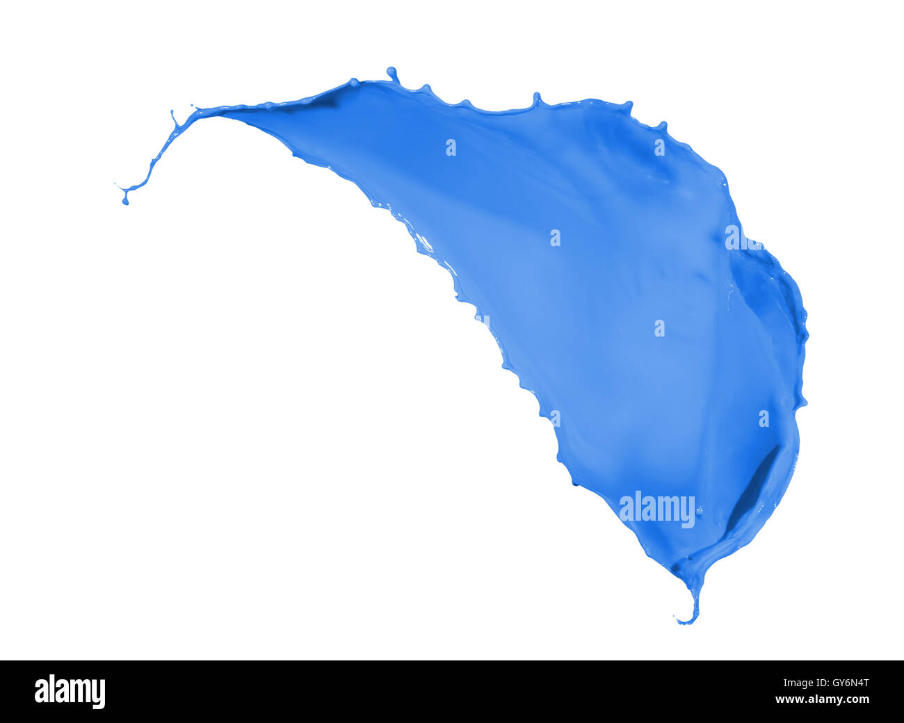 blue paint splash Stock Photo - Alamy