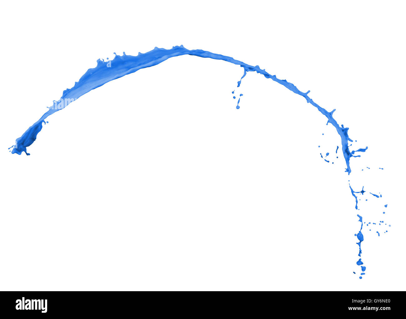 blue paint splash Stock Photo - Alamy