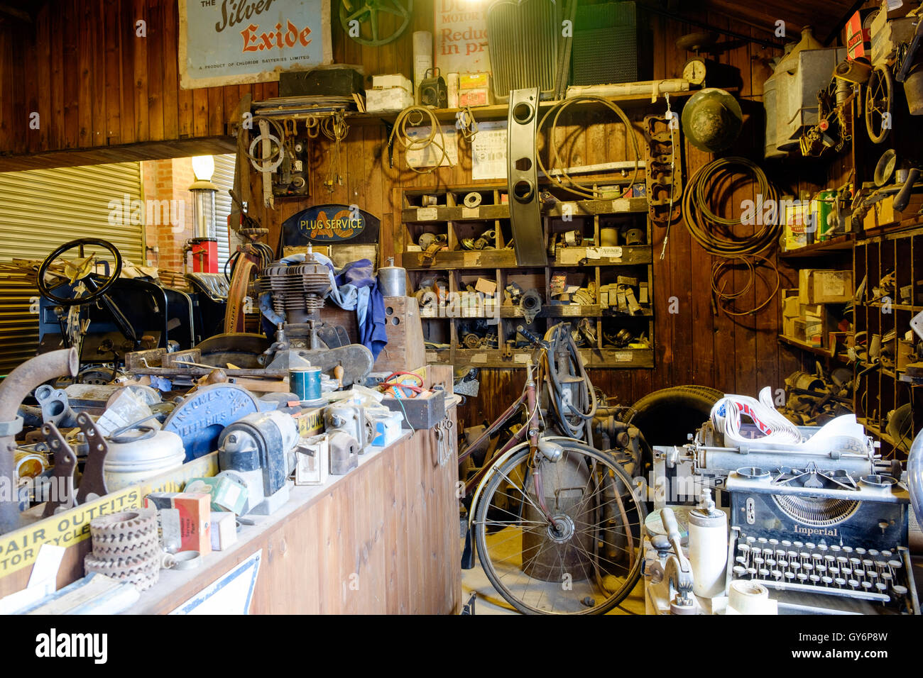 Old historic workshop Stock Photo - Alamy
