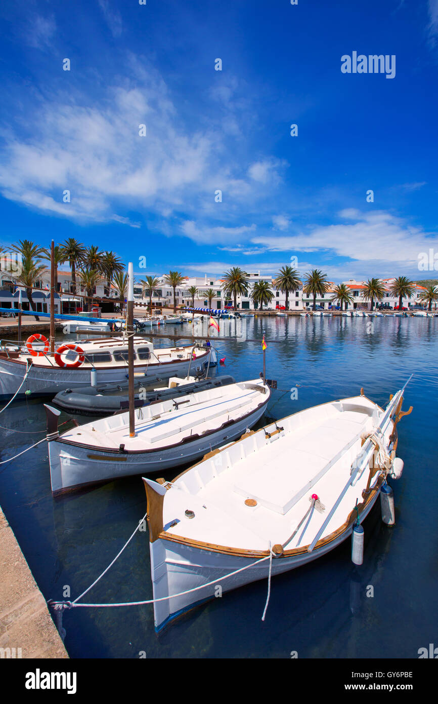 Boats In The Port Of Fornells High Resolution Stock Photography and ...