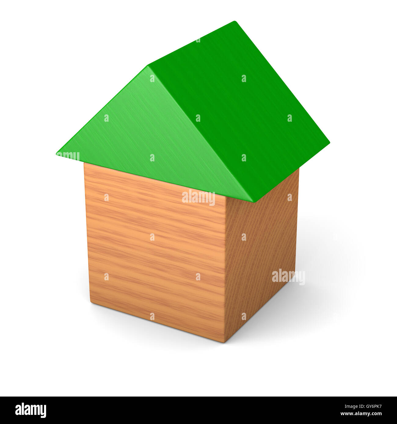 House made of cubes Stock Photo - Alamy