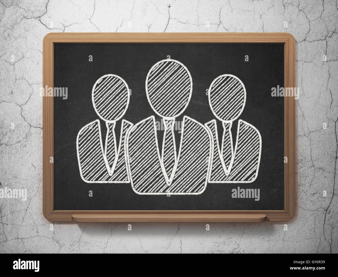 Law concept: Business People on chalkboard background Stock Photo - Alamy