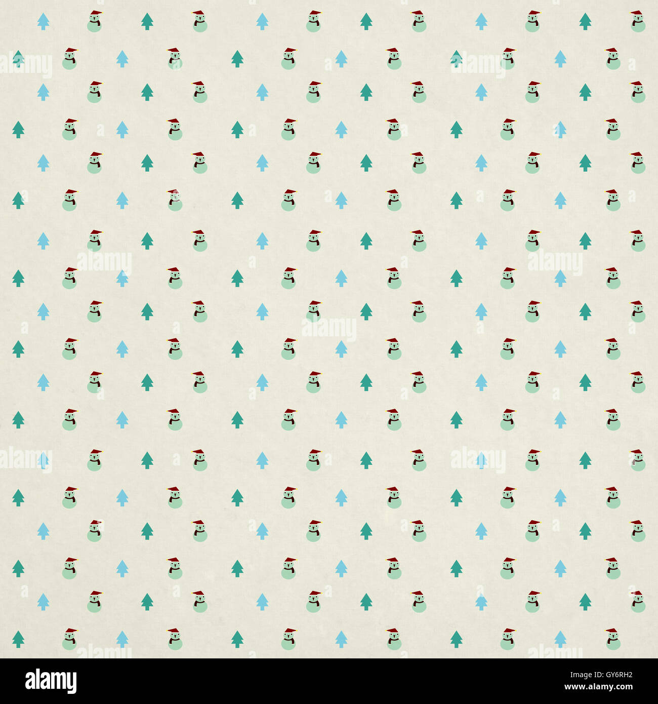 Cartoon christmas seamless snowman hi-res stock photography and images ...