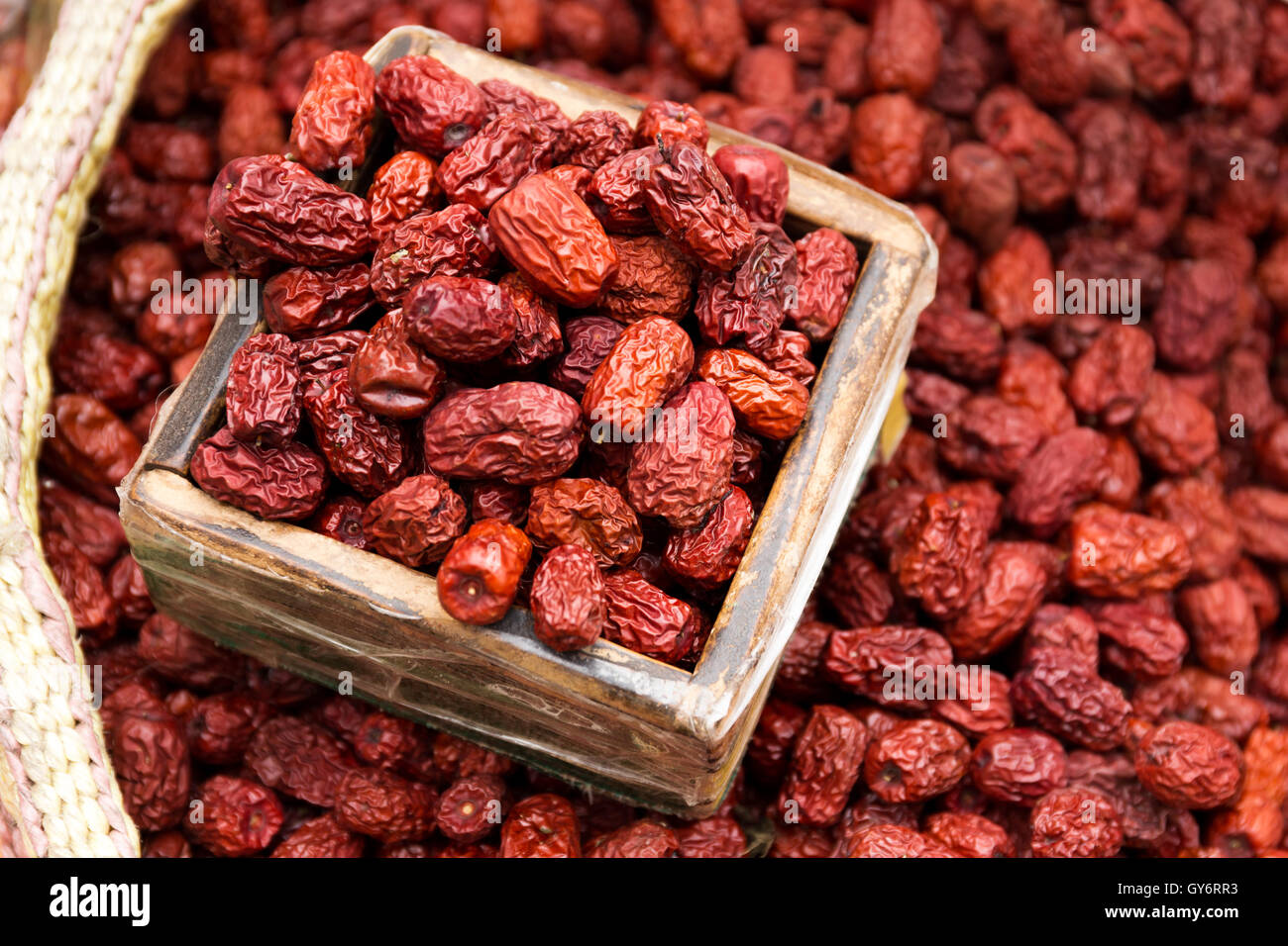 Dried red jujube hi-res stock photography and images - Alamy