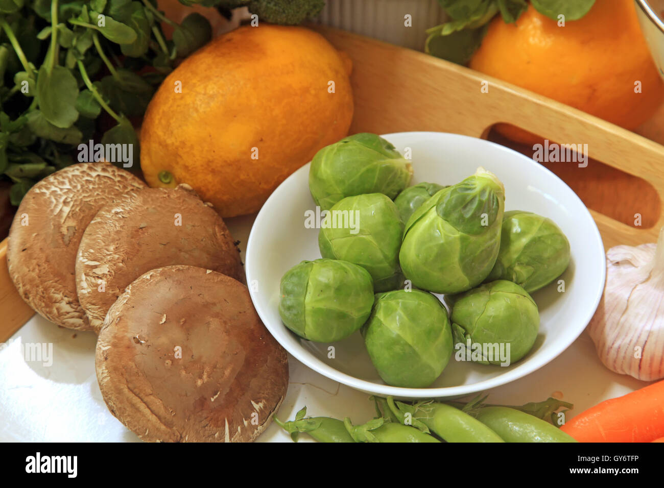 Garden Fresh Foods Stock Photo - Alamy