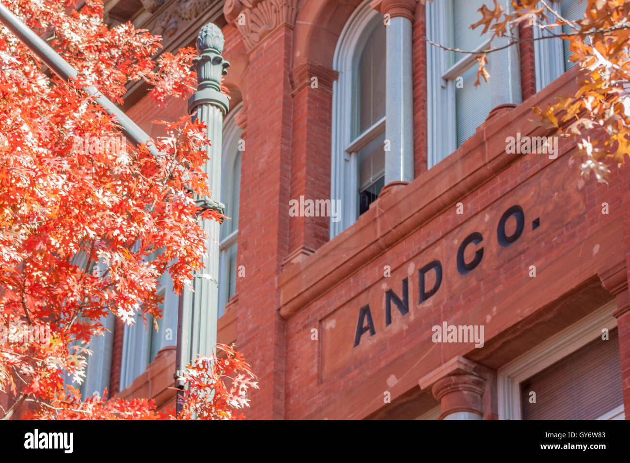 A Brick Building in Austin Texas Stock Photo - Alamy