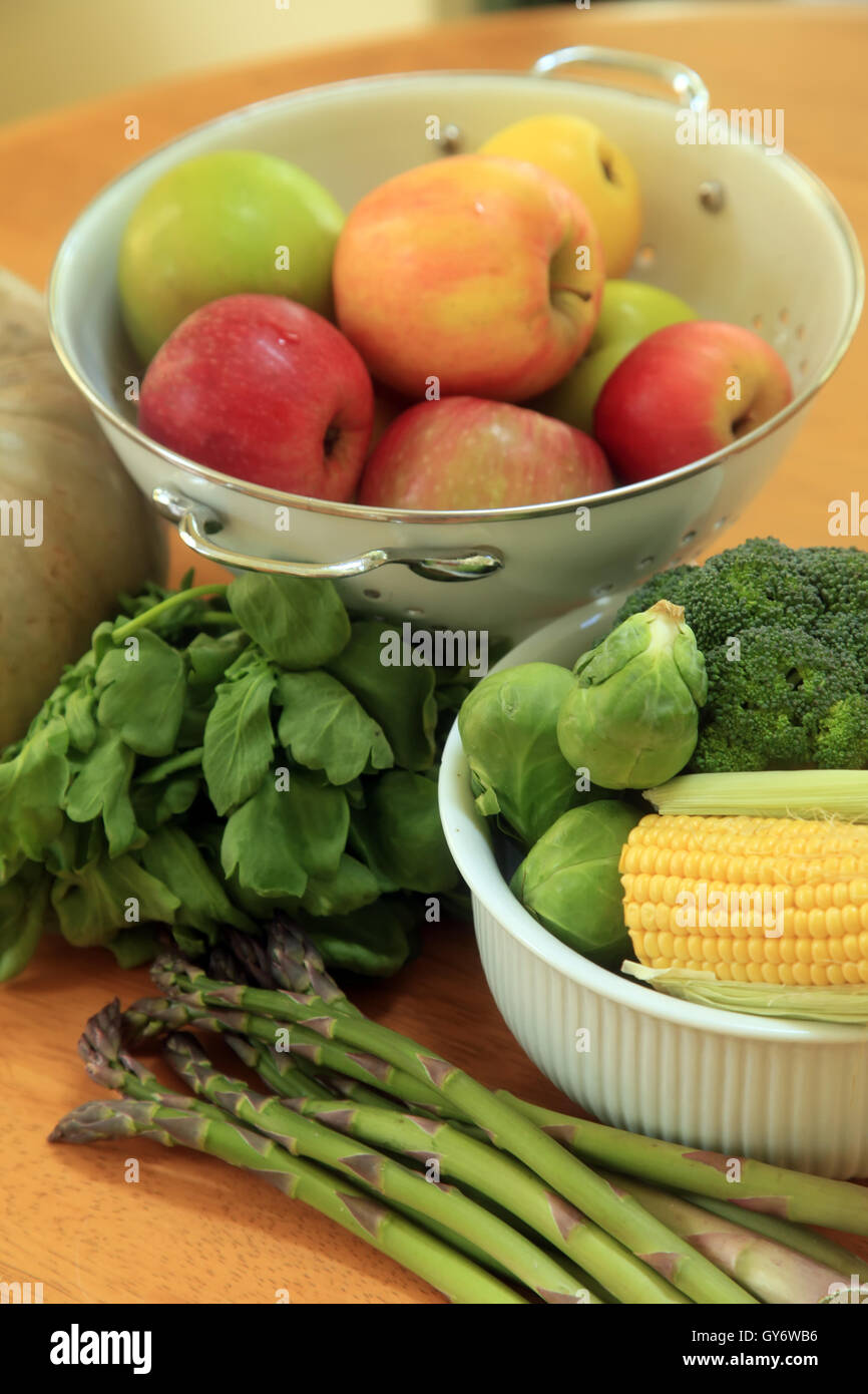 Large Variety of Vegetables Stock Photo - Alamy