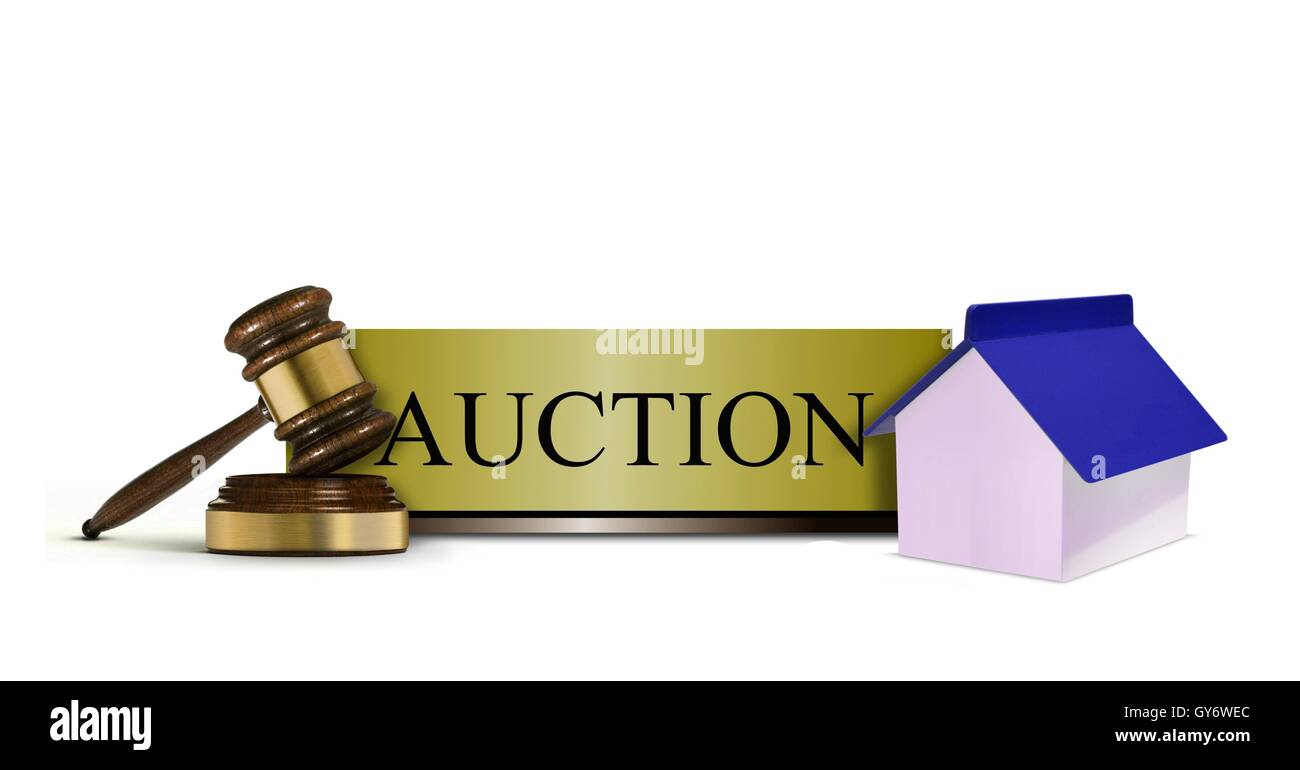 Auction sign hi-res stock photography and images - Alamy