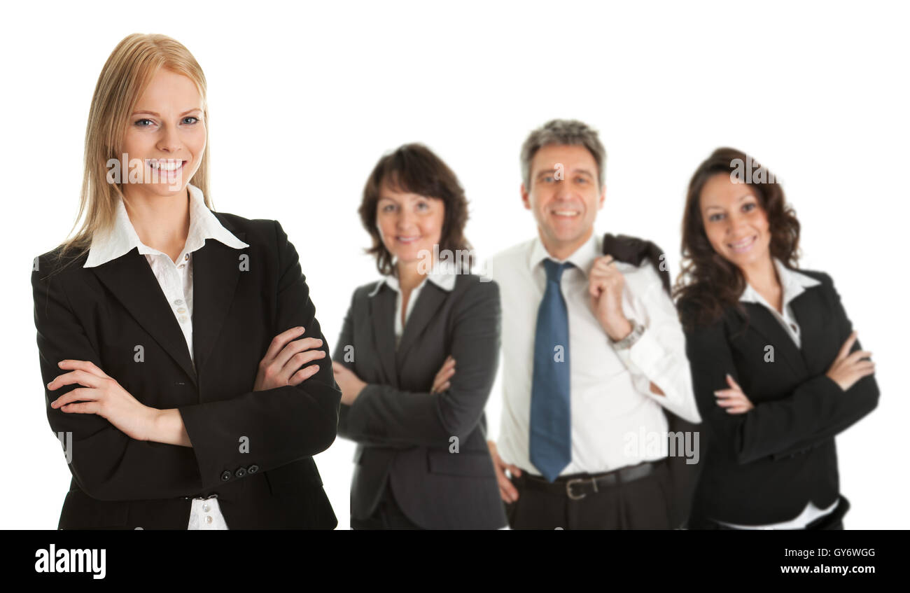 Group of successful business people Stock Photo - Alamy