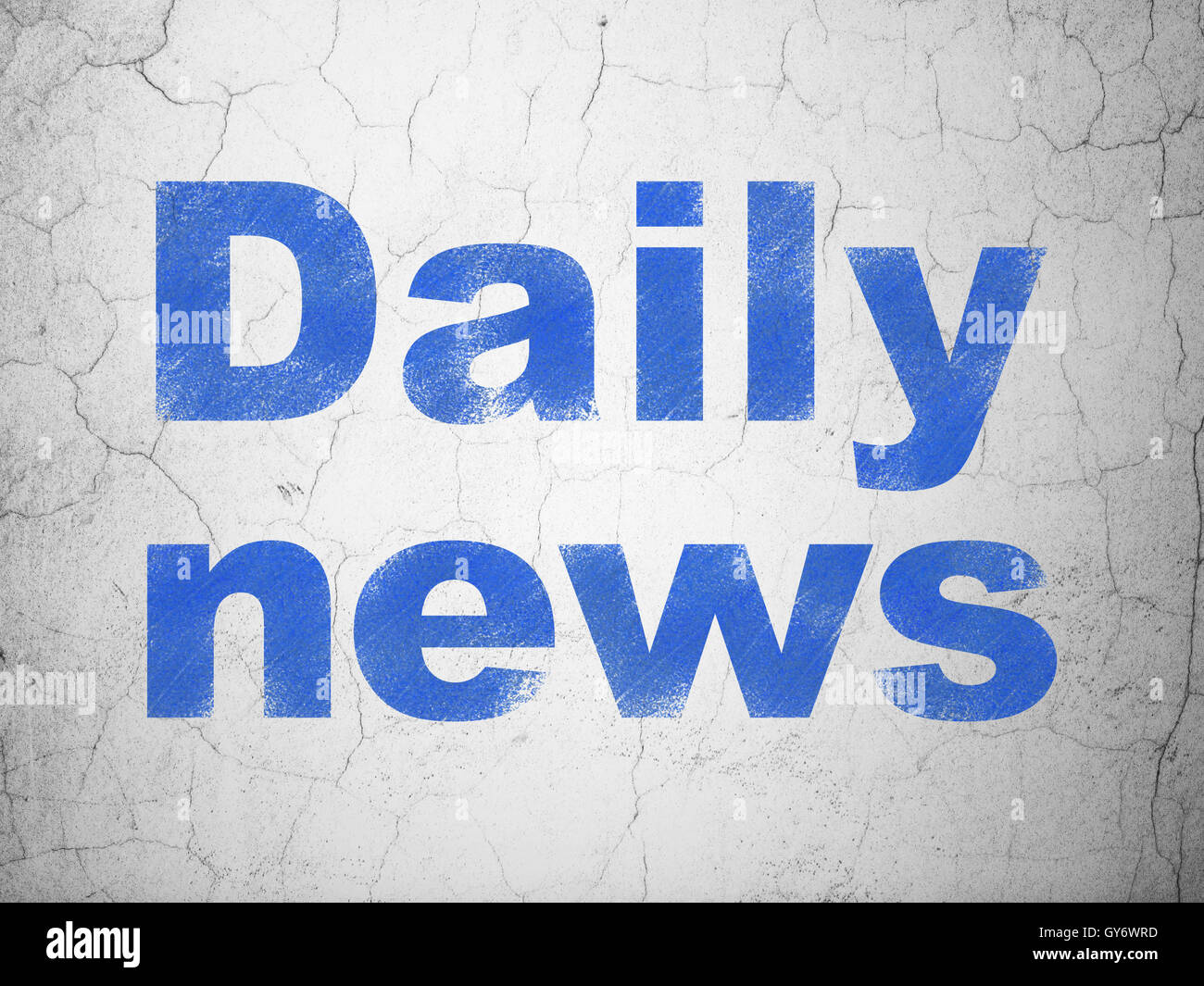 News concept: Daily News on wall background Stock Photo - Alamy