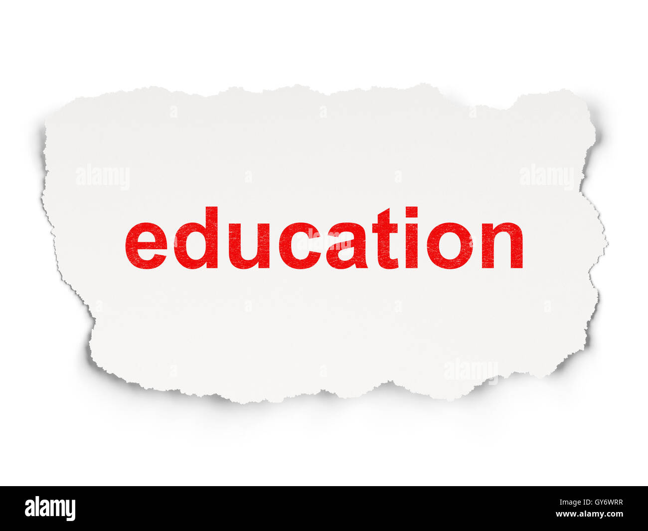 Education concept: Education on Paper background Stock Photo - Alamy
