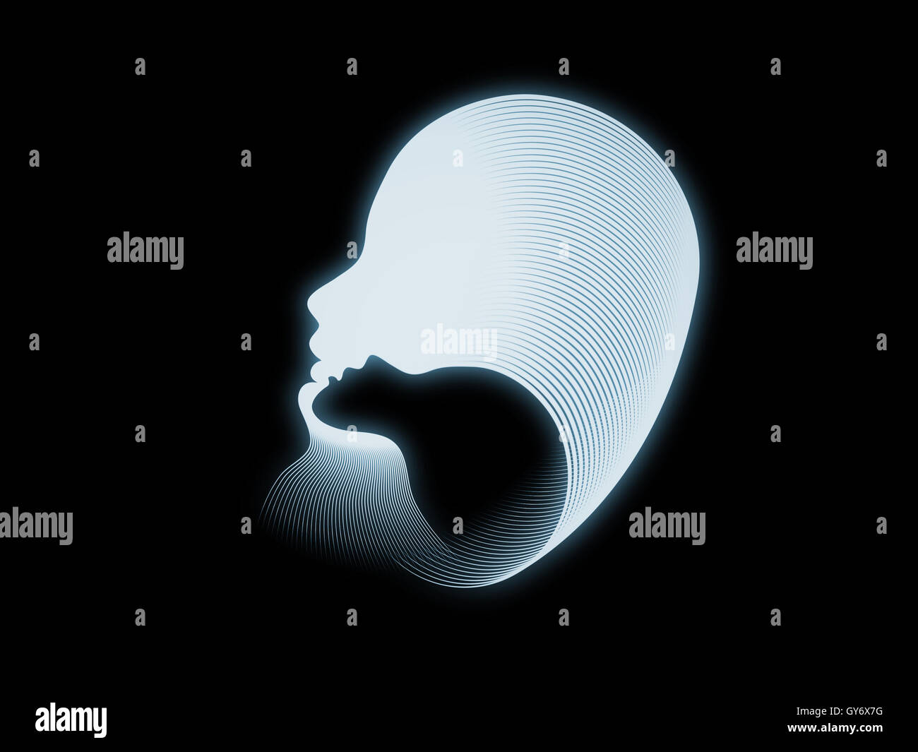 Soul Geometry Metaphor Stock Photo - Alamy