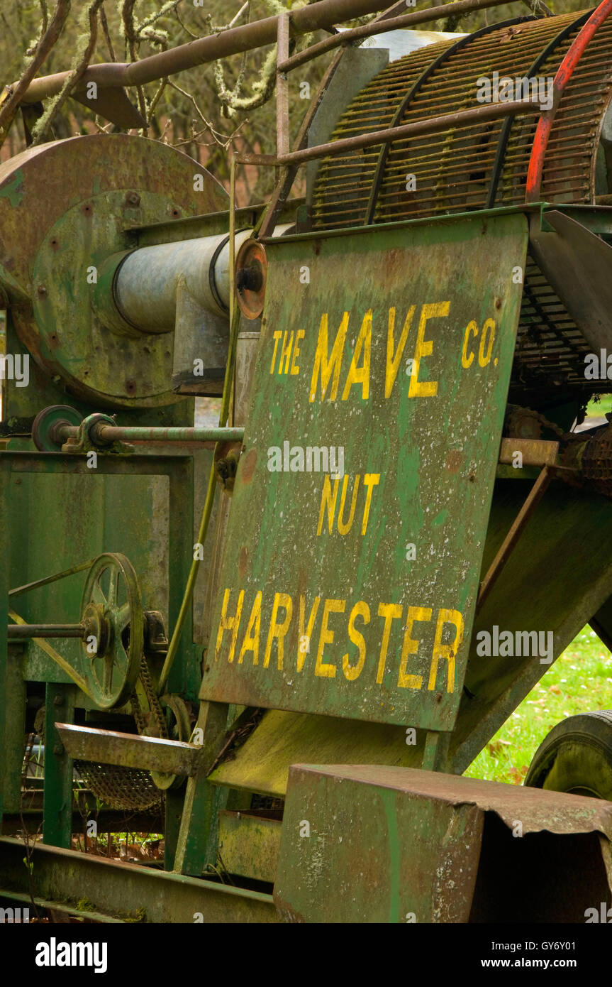 Nut harvester, Dorris Ranch Living History Filbert Farm County Park ...